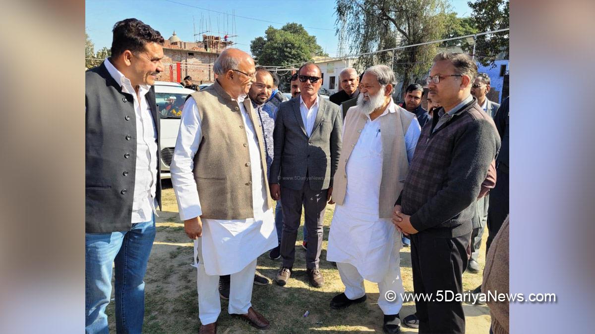 Anil Vij was also courtesy-visited by BJP MLA from Meerut Cantonment ...