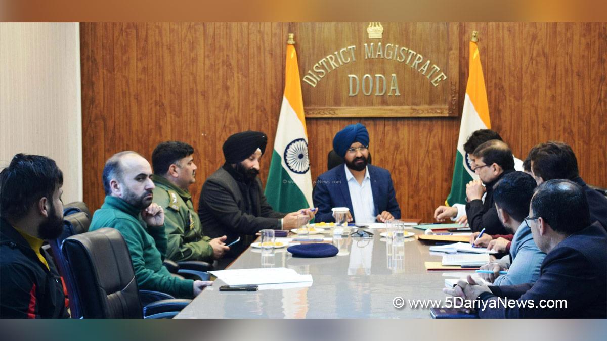 DDC Doda Harvinder Singh Finalizes Panchayat-Level IEC Campaign Against ...