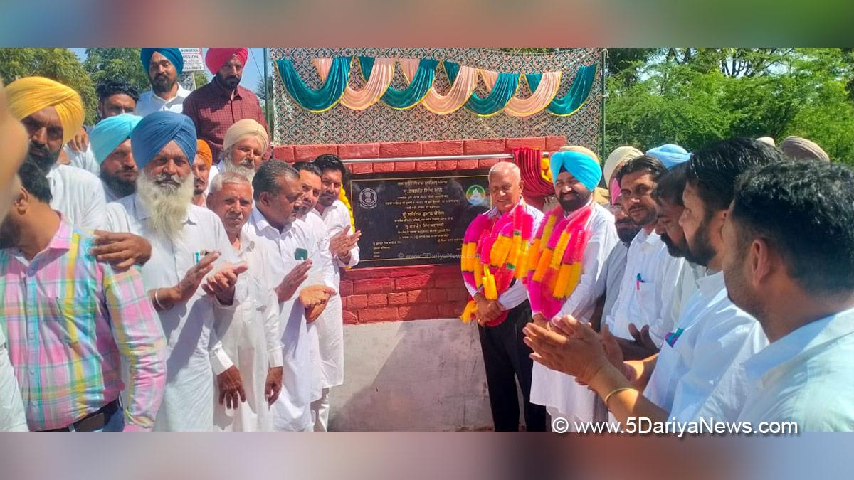 Barinder Kumar Goyal inaugurates four minors and bridge in Sardulgarh ...