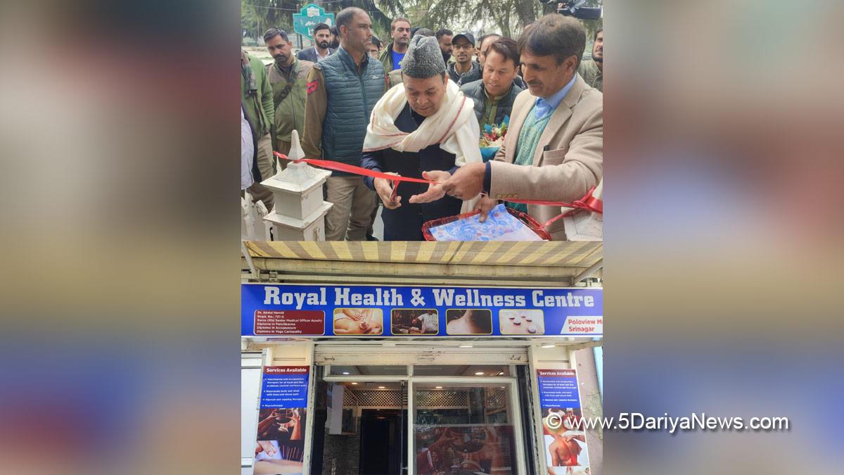 Speaker Abdul Rahim Rather inaugurates Royal Health, Wellness Centre at ...