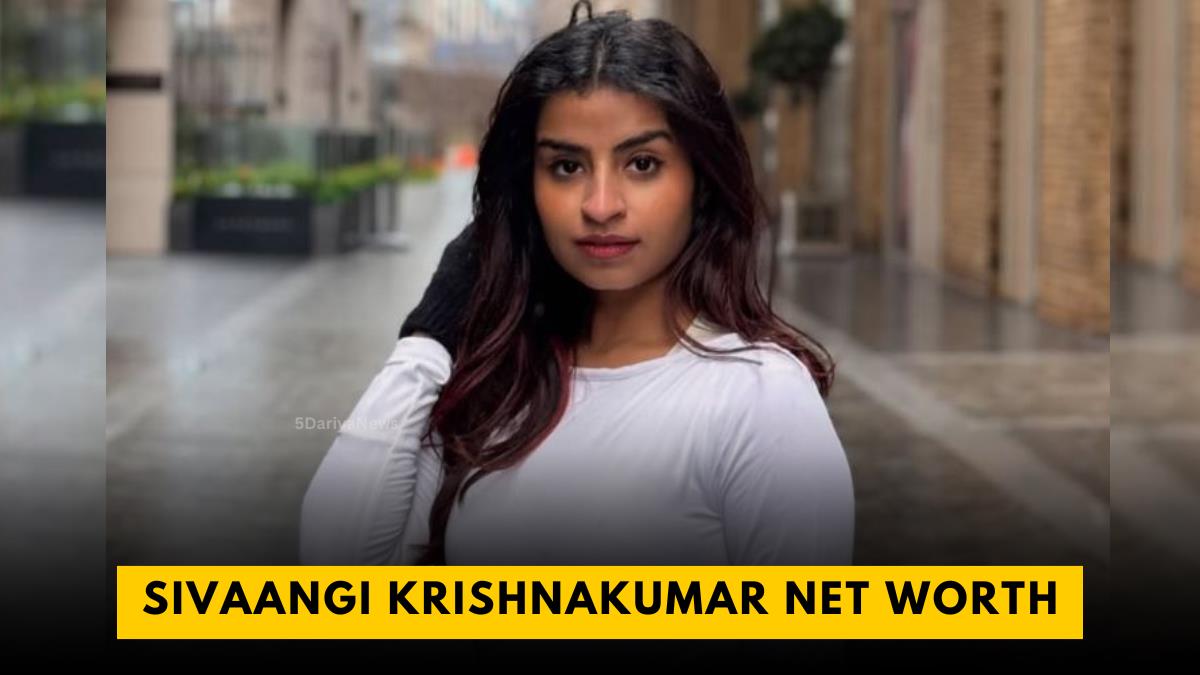 Sivaangi Krishnakumar Net Worth: Updated Earnings, Assets & Career ...
