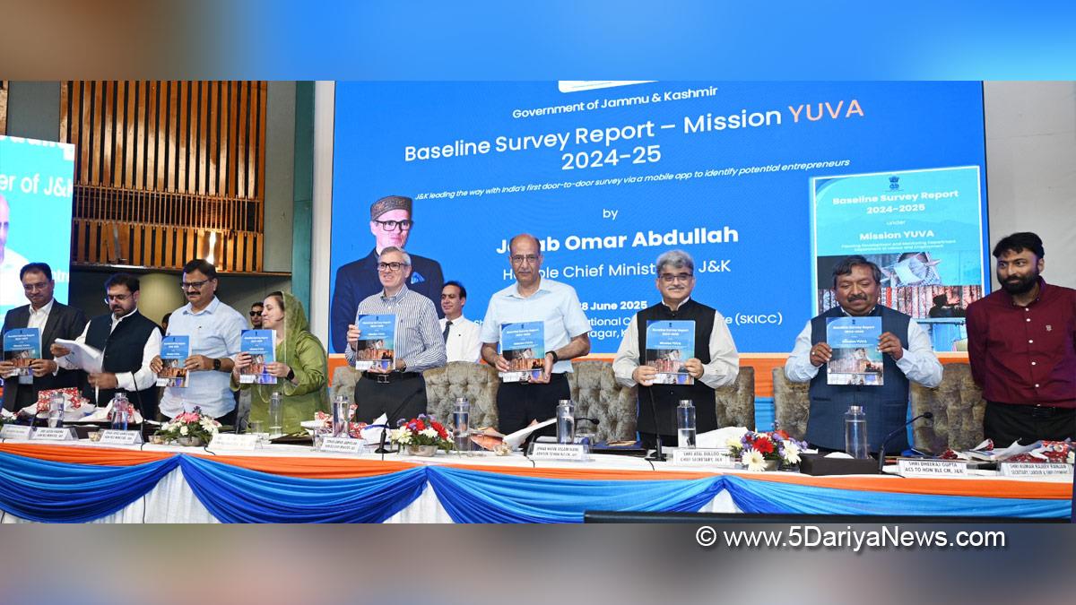 Omar Abdullah launches ‘Mission YUVA’ at SKICC