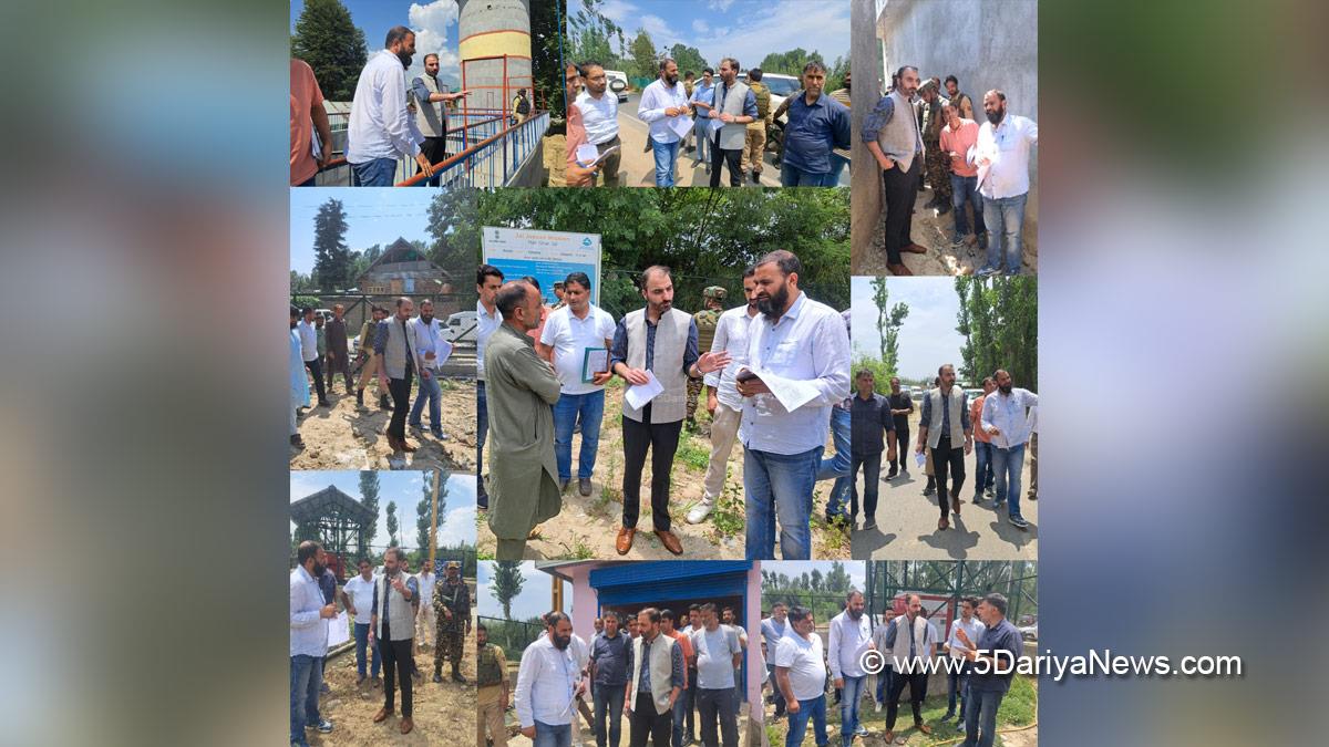 DC Pulwama Dr. Basharat Qayoom conducts field visit to assess status of ...