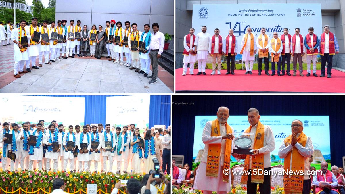 IIT Ropar Celebrates its 14th Annual Convocation