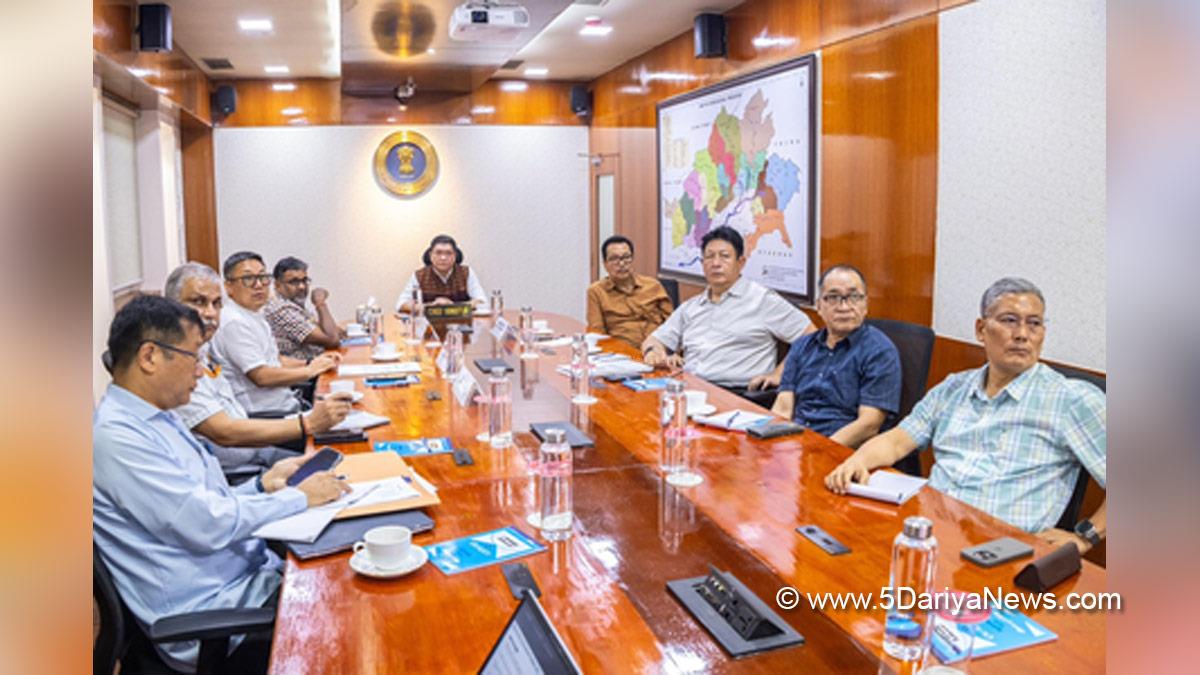 Arunachal CM reviews 11,000 MW capacity proposed Siang Upper ...