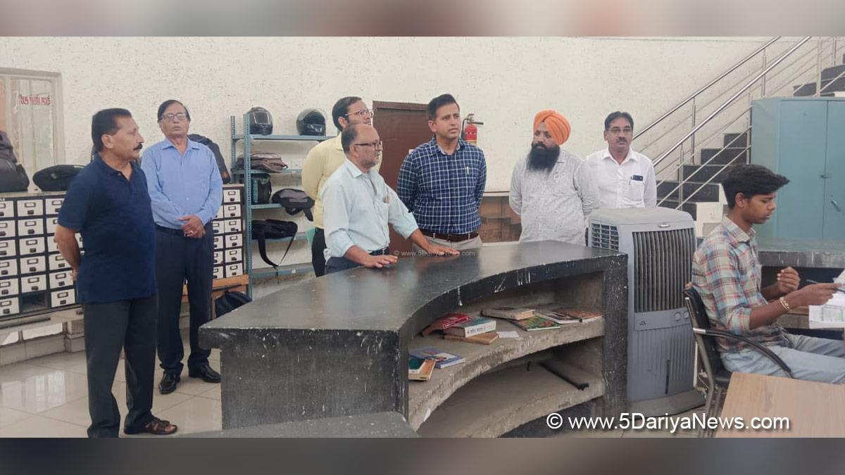 Dr. Himanshu Aggarwal inspects Virsa Vihar and Guru Nanak Dev Digital ...