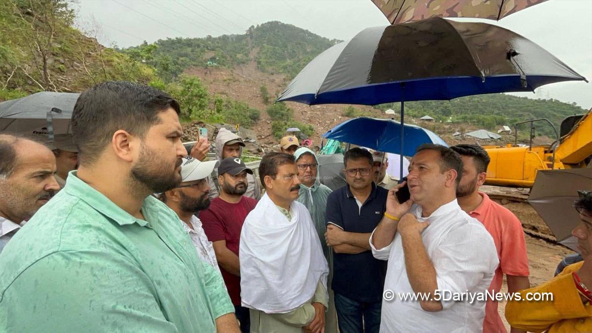 Sunil Sharma directs for immediate restoration of damaged National ...