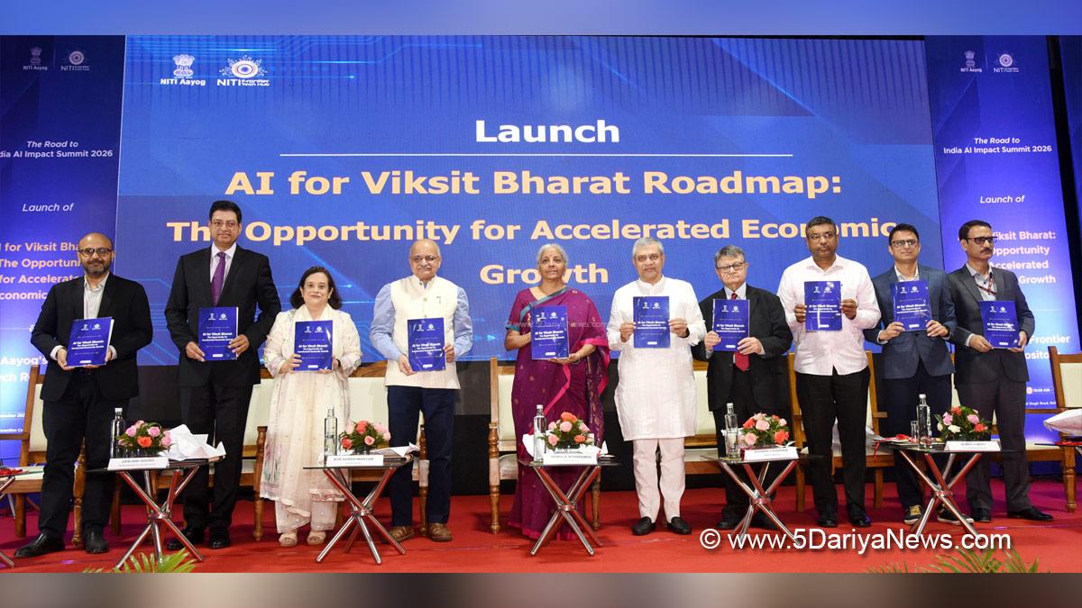 Nirmala Sitharaman and Ashwini Vaishnaw launch NITI Aayog’s ‘AI for ...