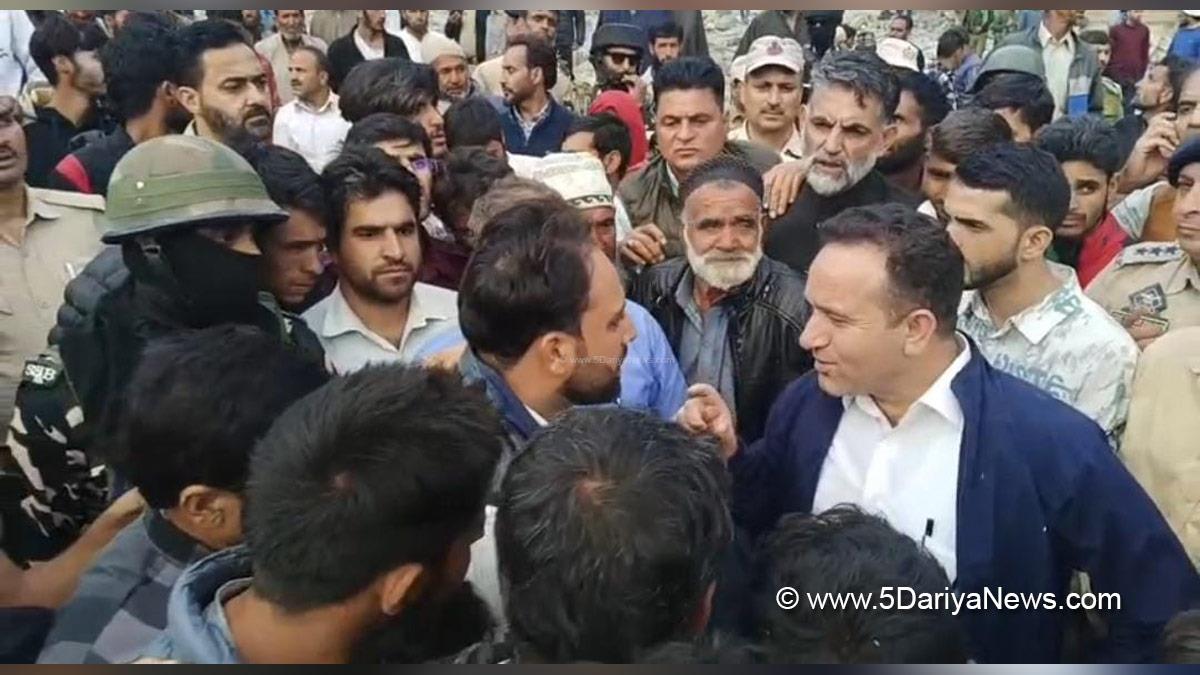 Sunil Sharma assesses flood damage, relief measures in remote Margi ...