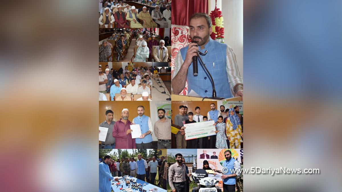 Sewa Parv Day-9 : Dr. Basharat Qayoom attends outreach camp