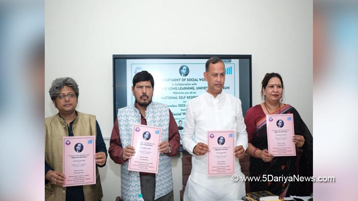 Ravinder Indraj Singh remembers B.R. Ambedkar on National Self-Respect Day