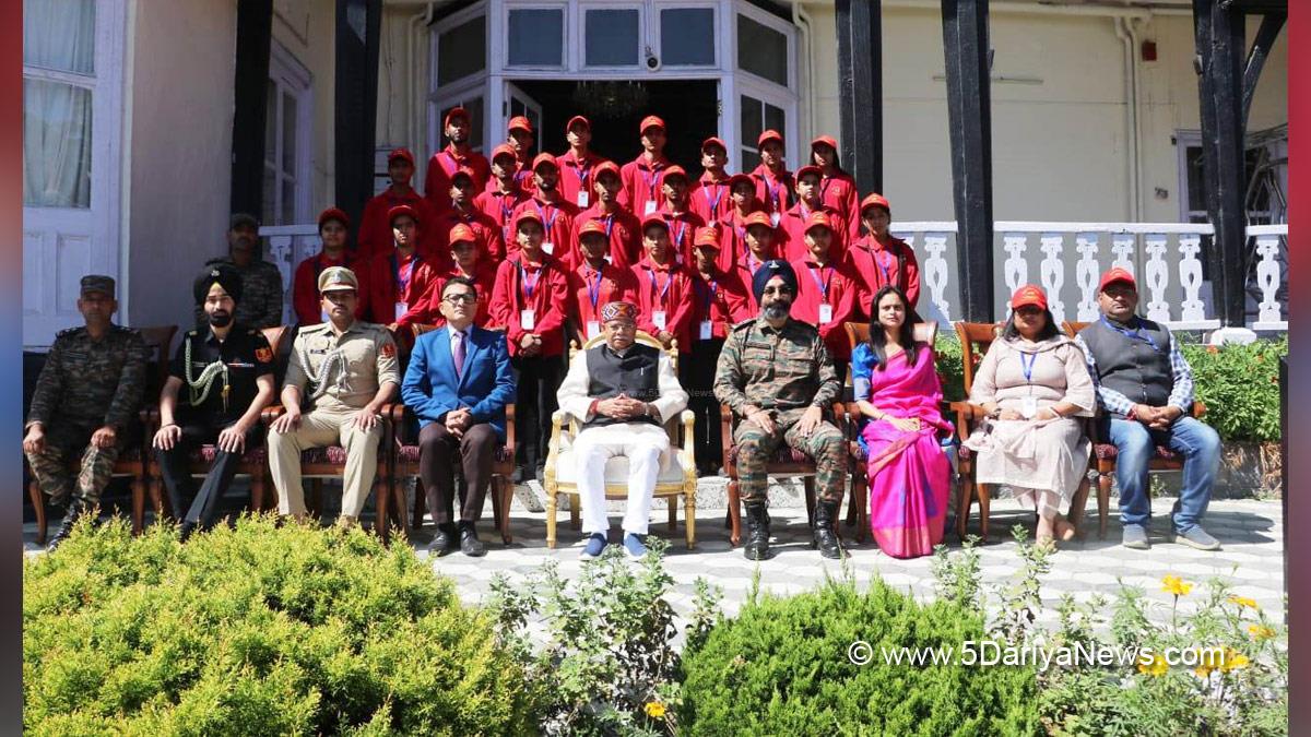 Shiv Pratap Shukla interacts with children on State's visit under ...