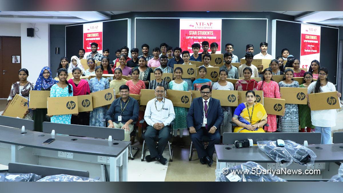 VIT-AP University Distributes Free Laptops to STARS Students ...