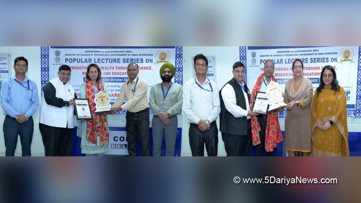 BELA Pharmacy College Concludes DBT-Supported Popular Lecture Series