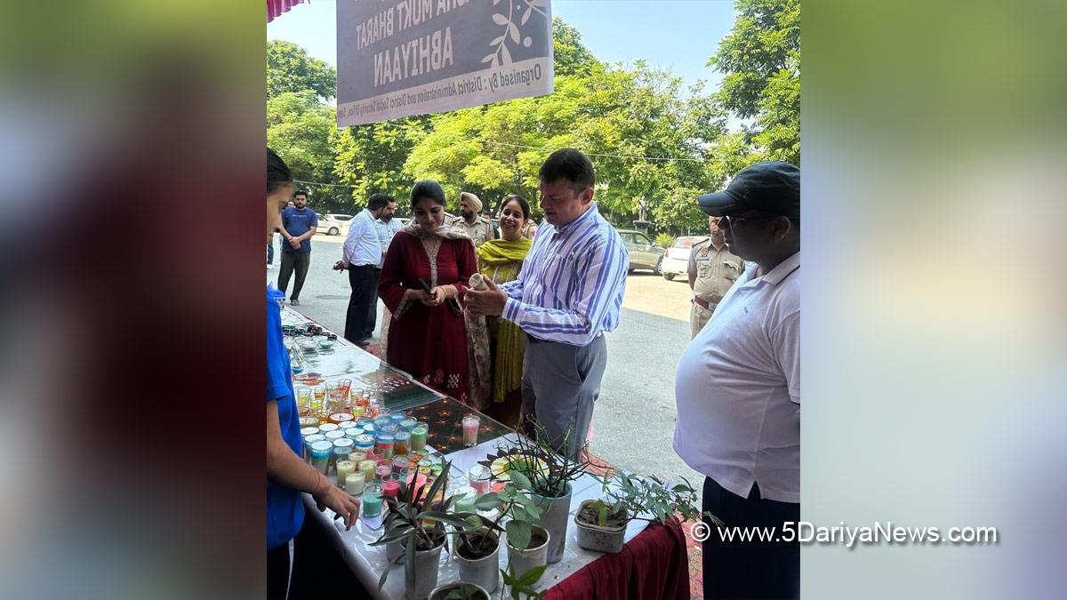 Special Children Showcase Creativity at DAC Sangrur Exhibition
