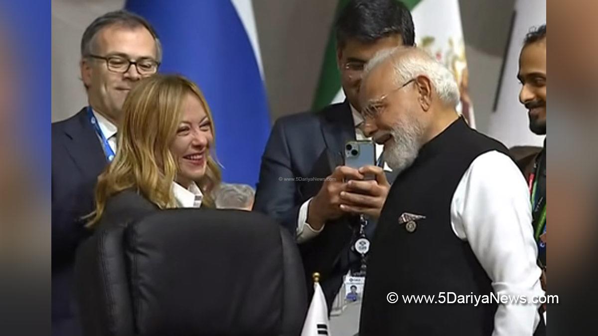 Narendra Modi and Giorgia Meloni meet as G20 Leaders' Summit kicks off ...
