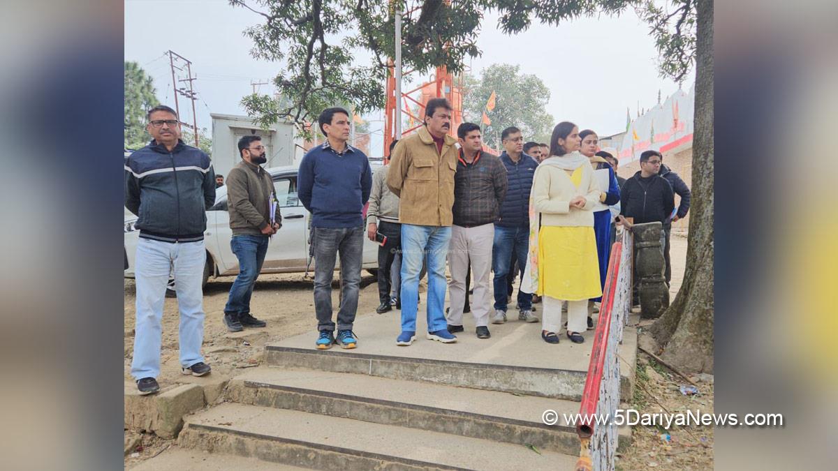 Nidhi Malik conducts on-site inspection of Aghar Jitto, Devi Mai Shrine ...
