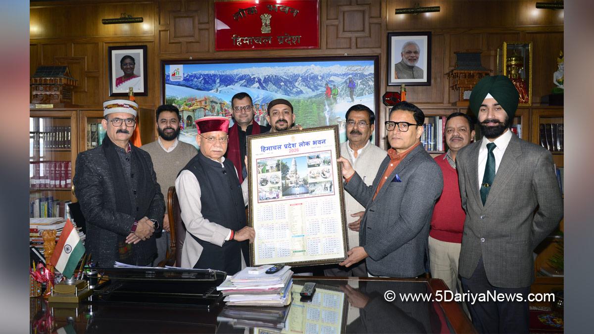 Shiv Pratap Shukla unveils Lok Bhavan calendar for 2026