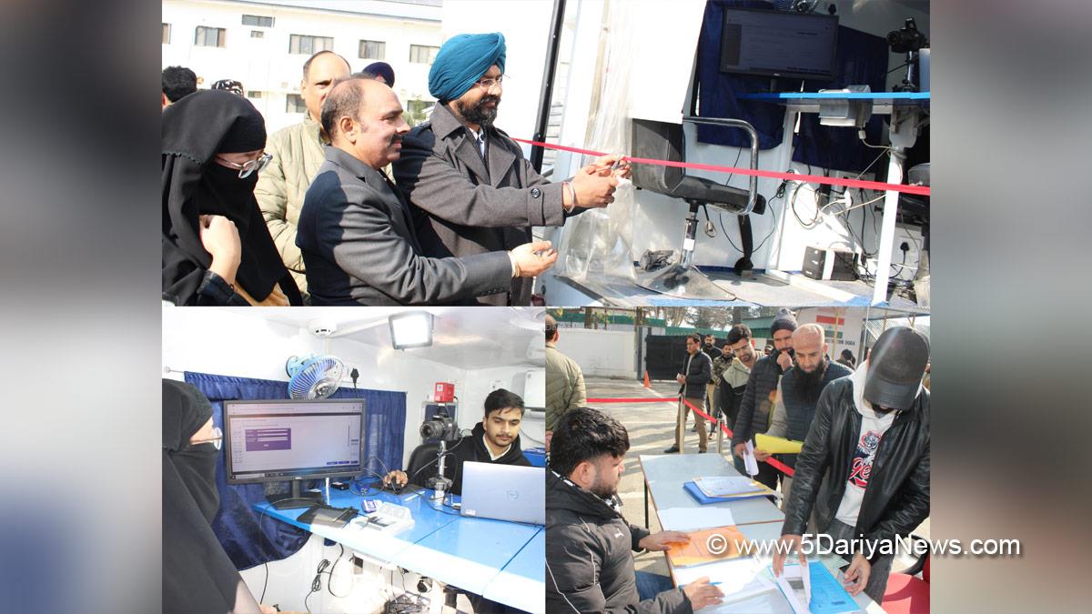 Harvinder Singh inaugurates 3-day Mobile Passport Van Service Camp