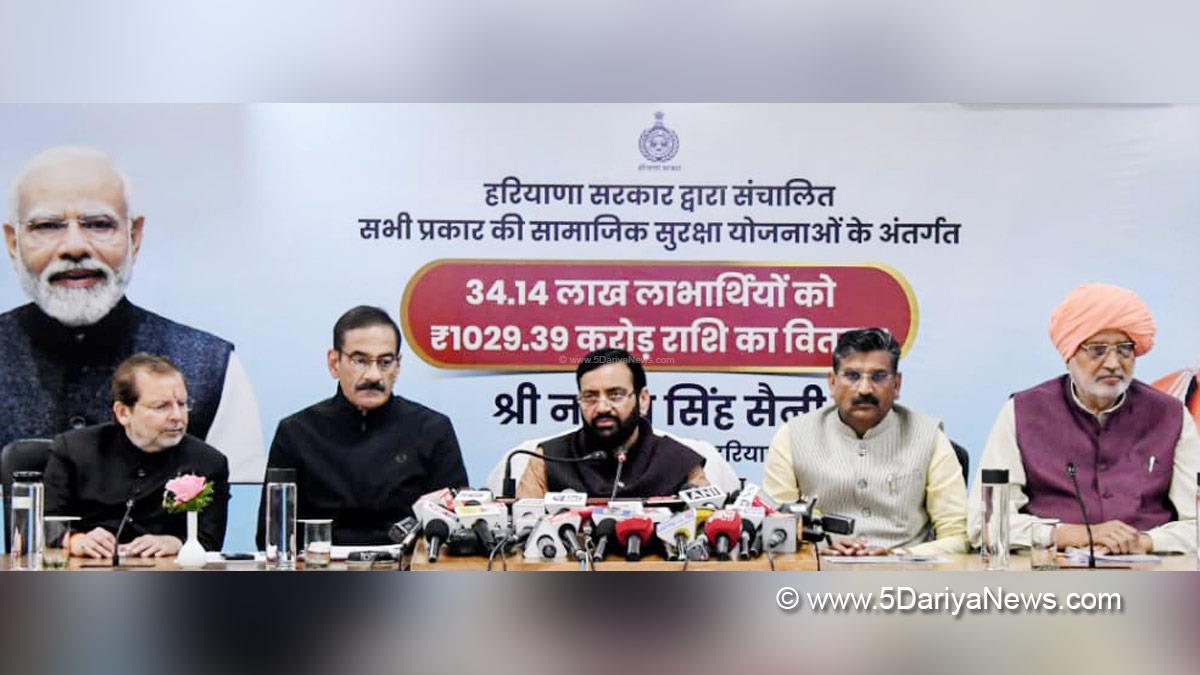 Congress Misleading People on Old-Age Pension, BJP Government Committed ...