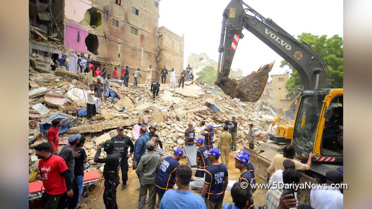 Death toll in Karachi building collapse rises to 13